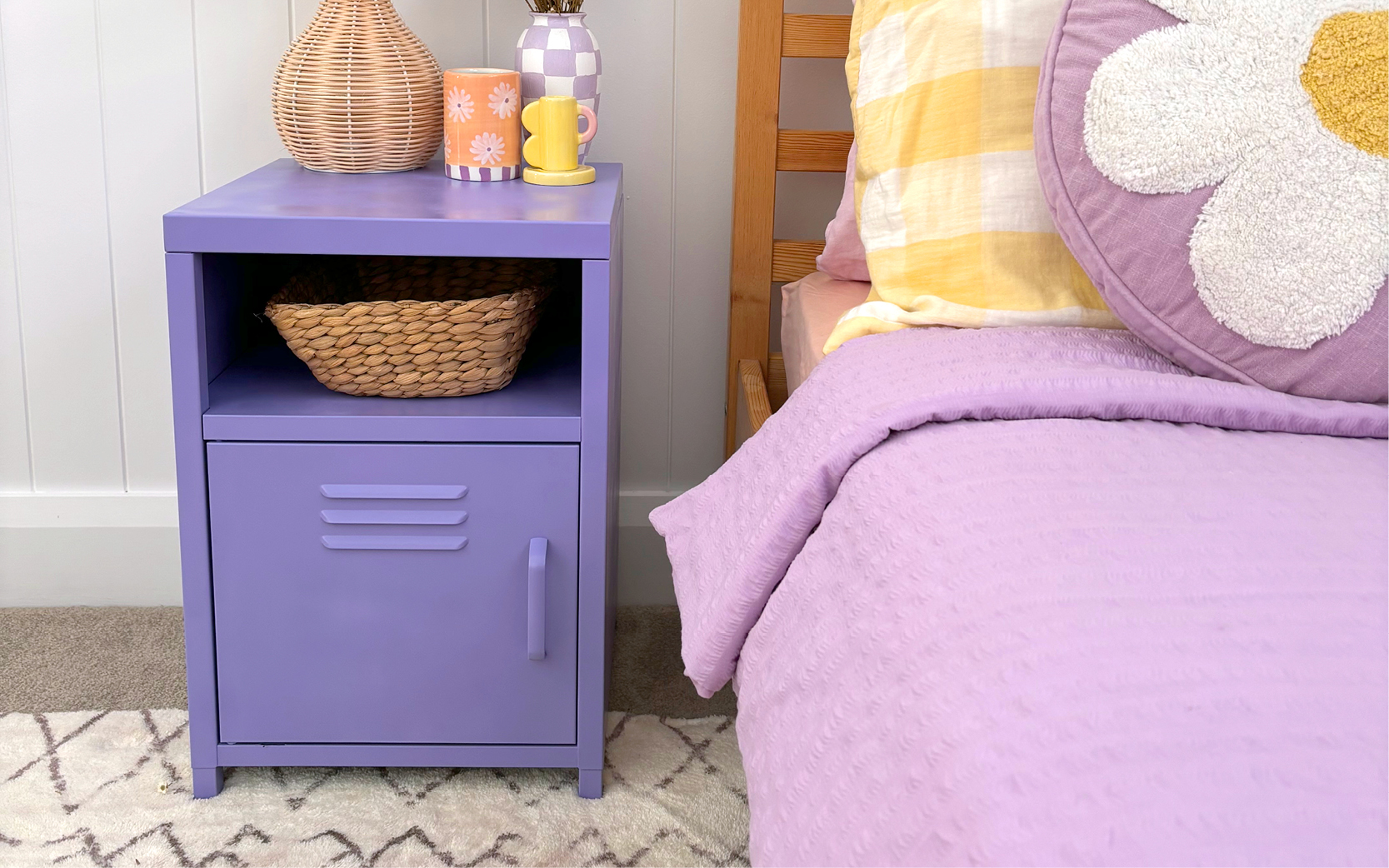 How To Upcycle Colourful Metal Lockers In 3 Simple Steps - Inspirations ...