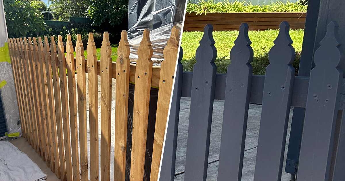 How To Spray A Wooden Fence - Inspirations Paint