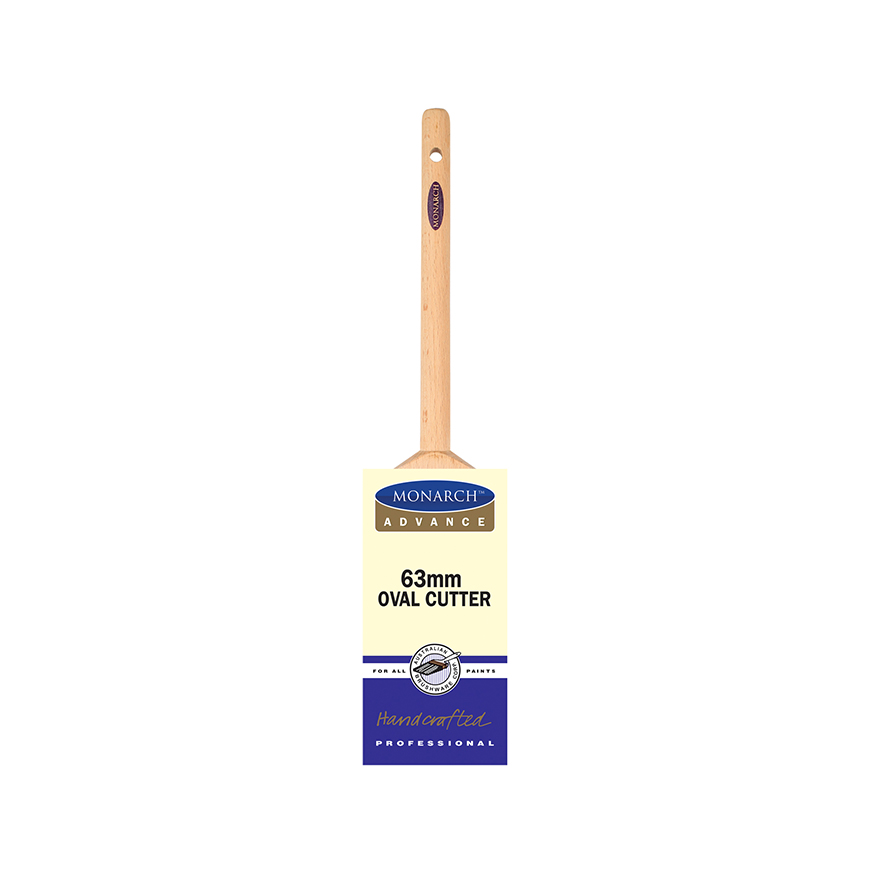Monarch Advance Oval Cutter Brush 63mm - Inspirations Paint