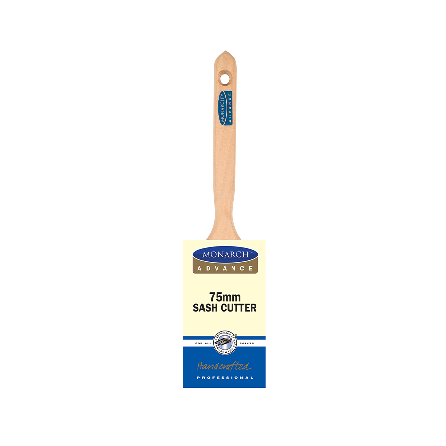 Monarch Advance Sash Cutter Brush 75mm - Inspirations Paint