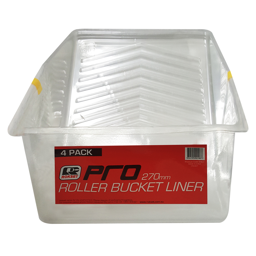 Rokset Pro Roller Bucket Liner 270mm 4 Pack - Inspirations Paint