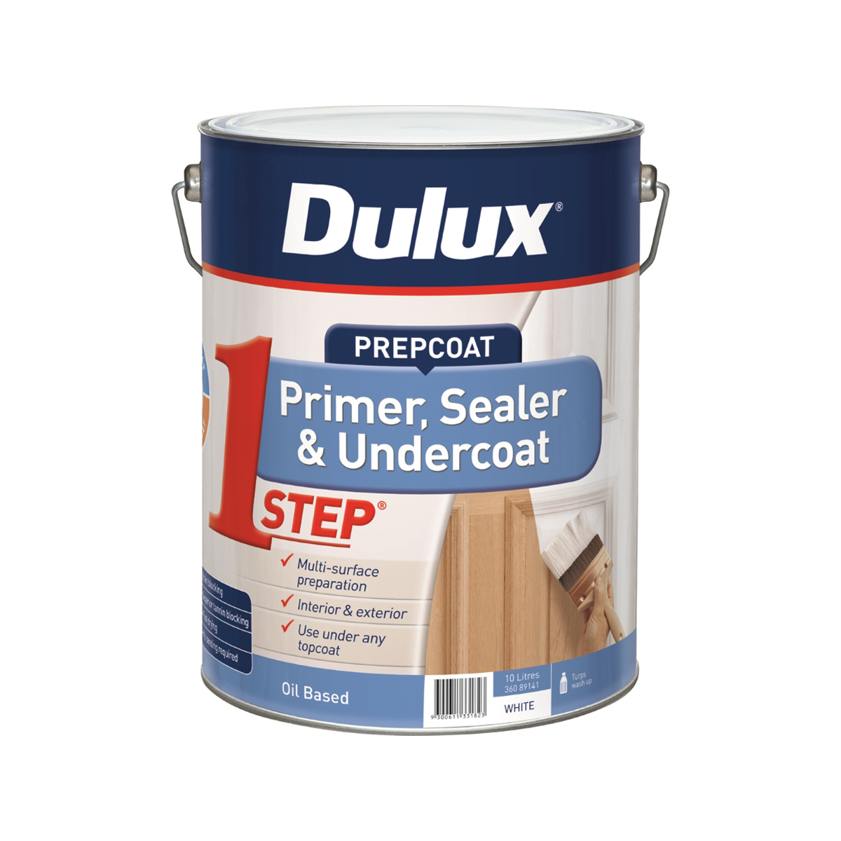 Dulux 1Step Prep Oil Based Primer, Sealer & Undercoat 10L ... Dulux 1Step Prep Oil Based Primer, Sealer & Undercoat 10L ...