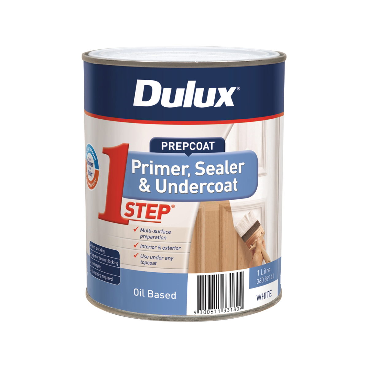 Dulux 1Step Prep Oil Based Primer, Sealer & Undercoat 1L - Inspirations ...