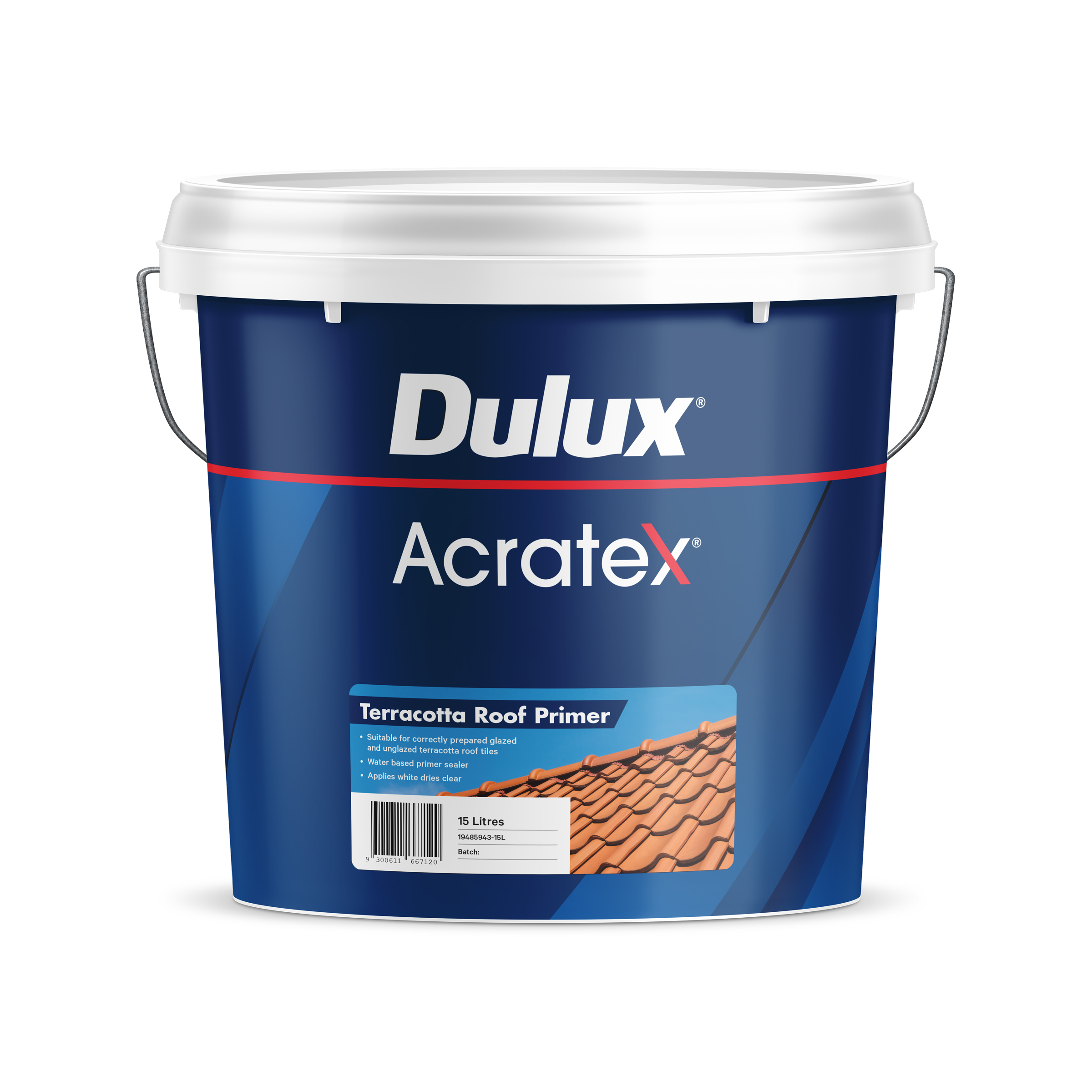 Dulux Acratex Terracotta Roof Primer 15L - Inspirations Paint