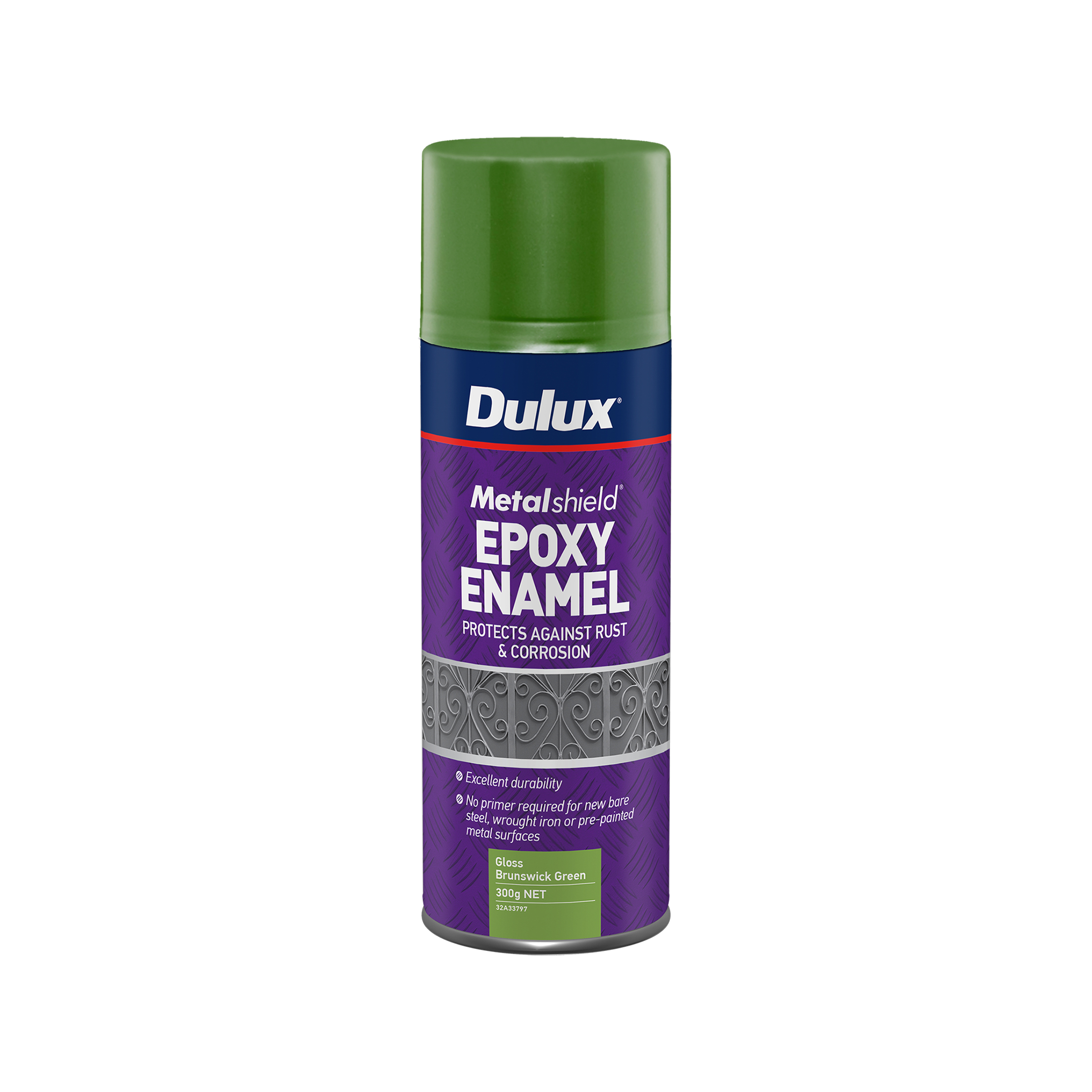 Dulux Metalshield Epoxy Enamel Gloss Brunswick Green 300g ...