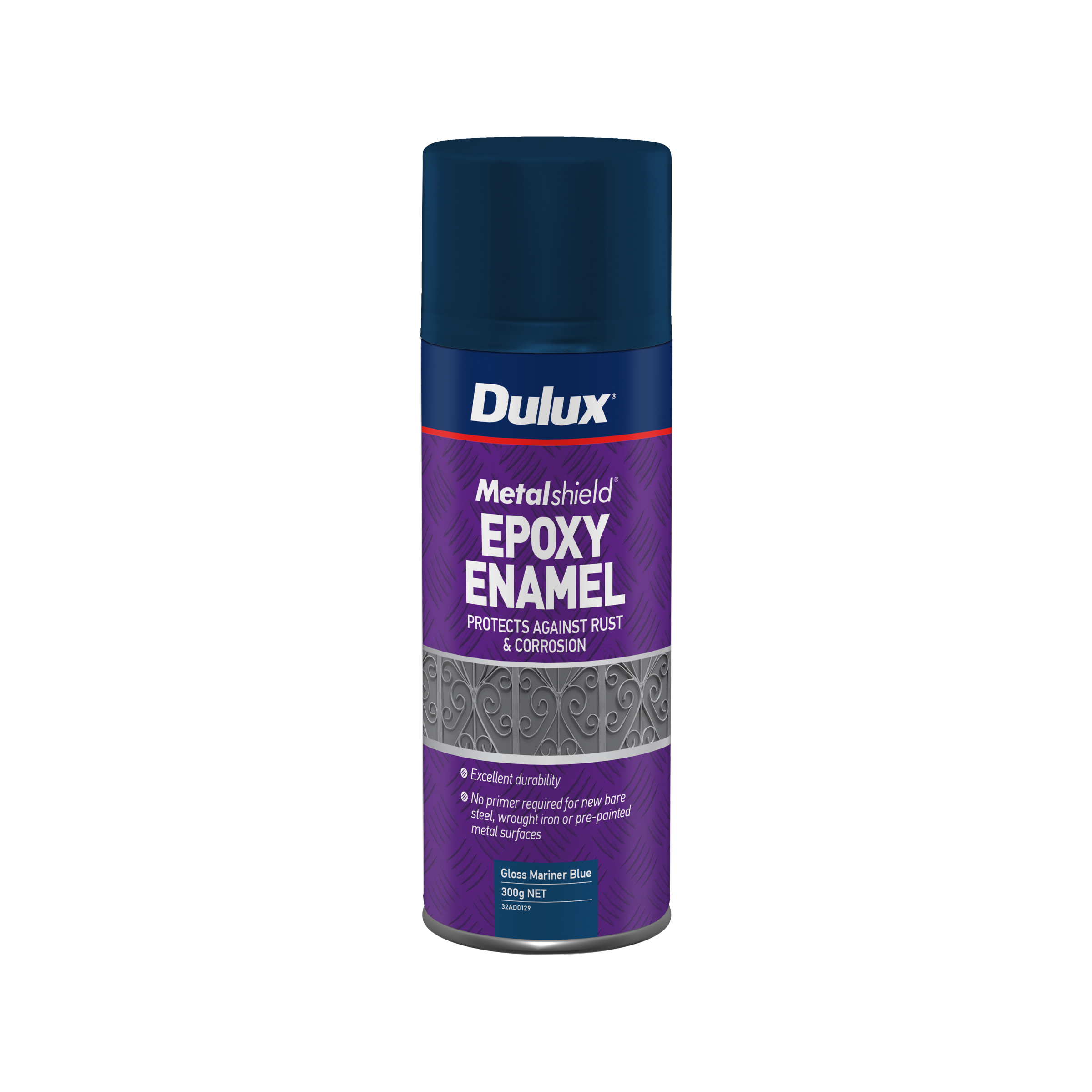 Dulux Metalshield Epoxy Enamel Gloss Mariner Blue 300g - Inspirations Paint Dulux Metalshield Epoxy Enamel Gloss Mariner Blue 300g - Inspirations Paint