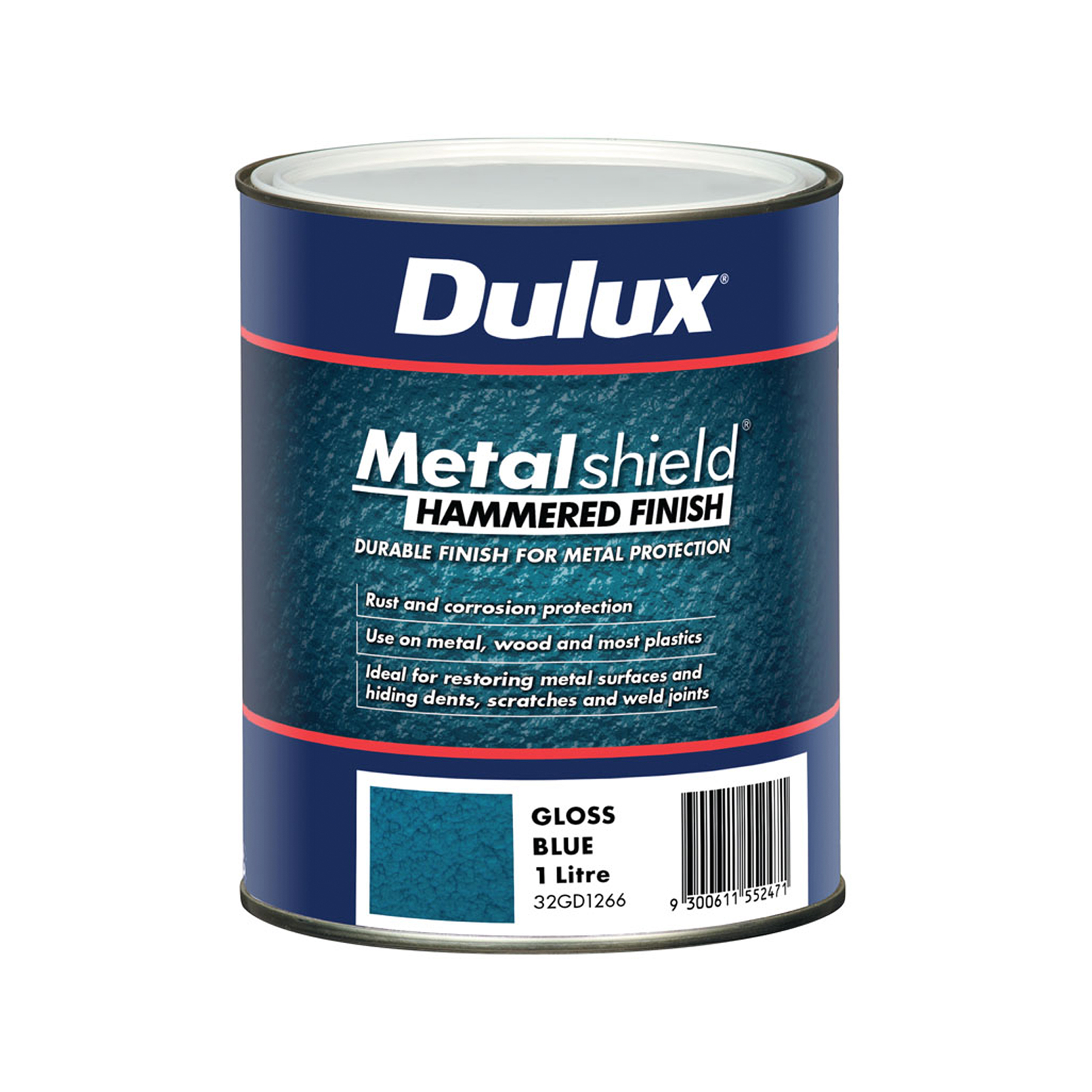 Dulux Metalshield Hammered Finish Blue 1L - Inspirations Paint Dulux Metalshield Hammered Finish Blue 1L - Inspirations Paint