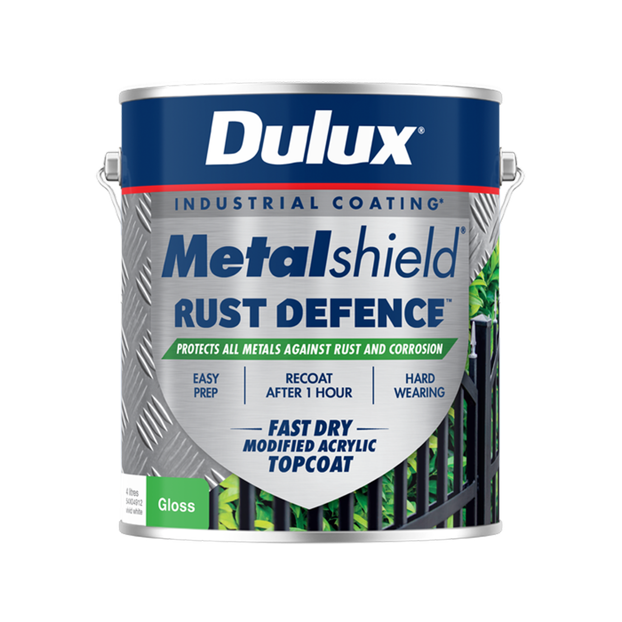 Dulux Metalshield Rust Defence Gloss Deep Base 500ml - Inspirations Paint