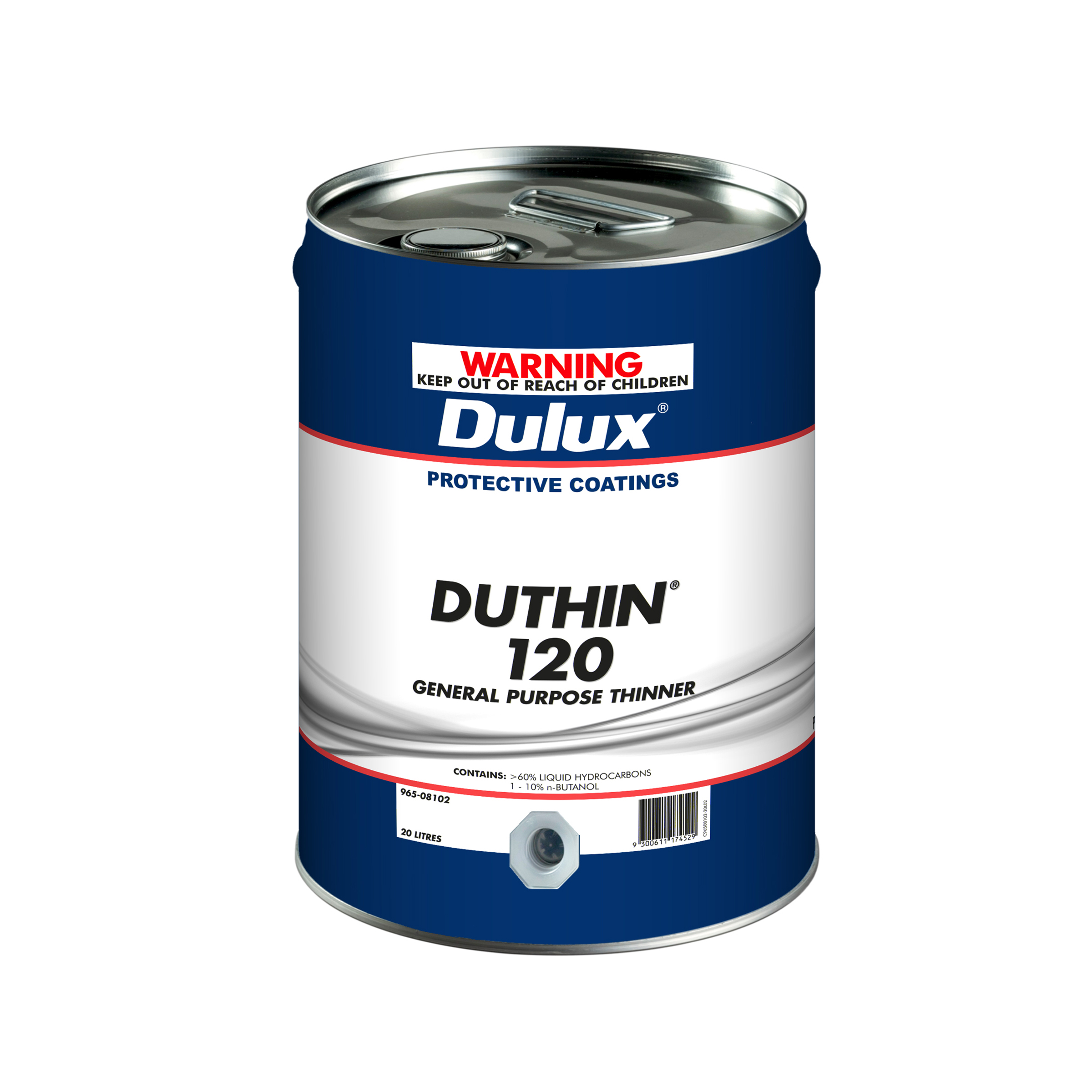 Dulux Protective Coatings Duthin 120 General Purpose Thinner 20L - Inspirations Paint