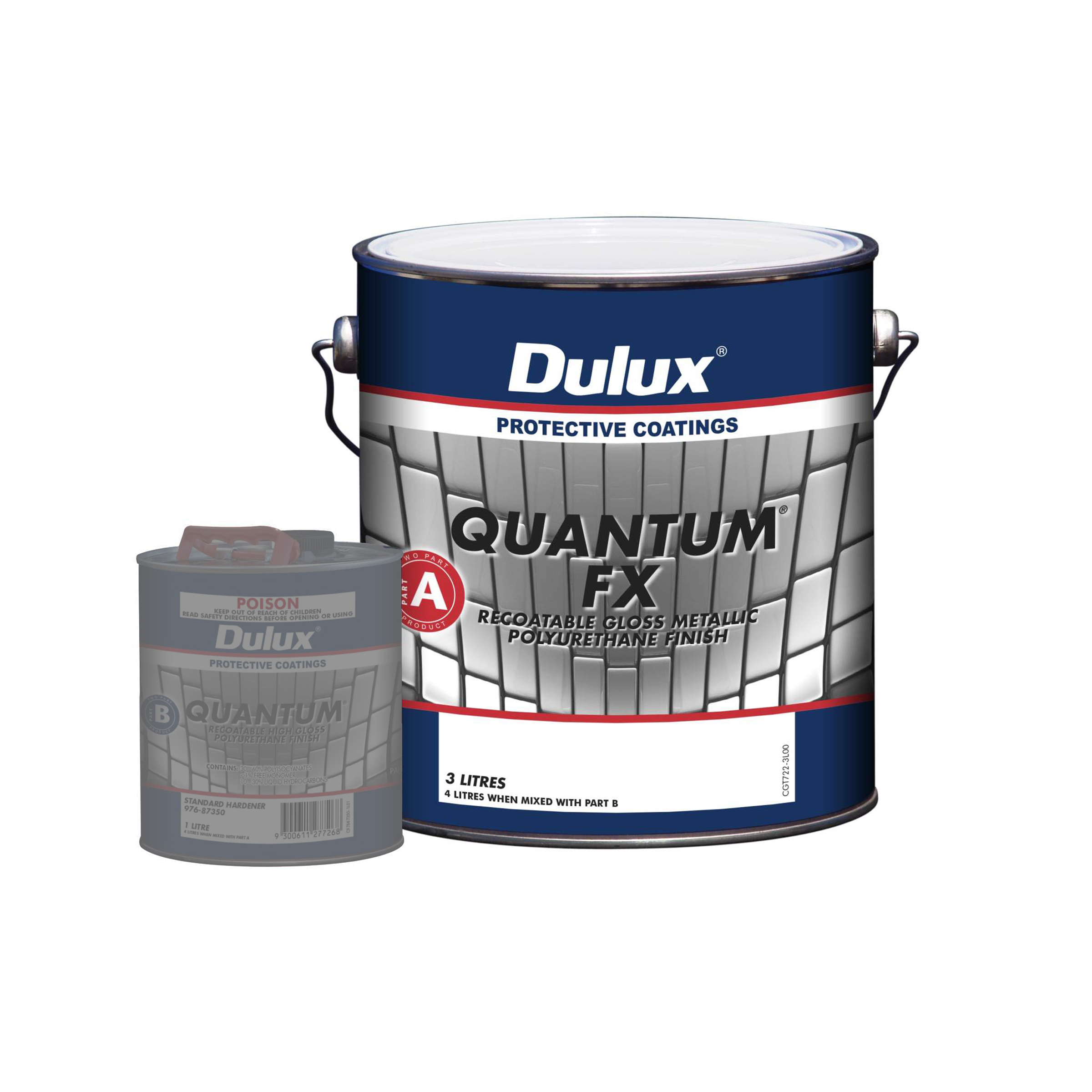 Dulux Protective Coatings Quantum FX Part A Coarse Dark 3L ...