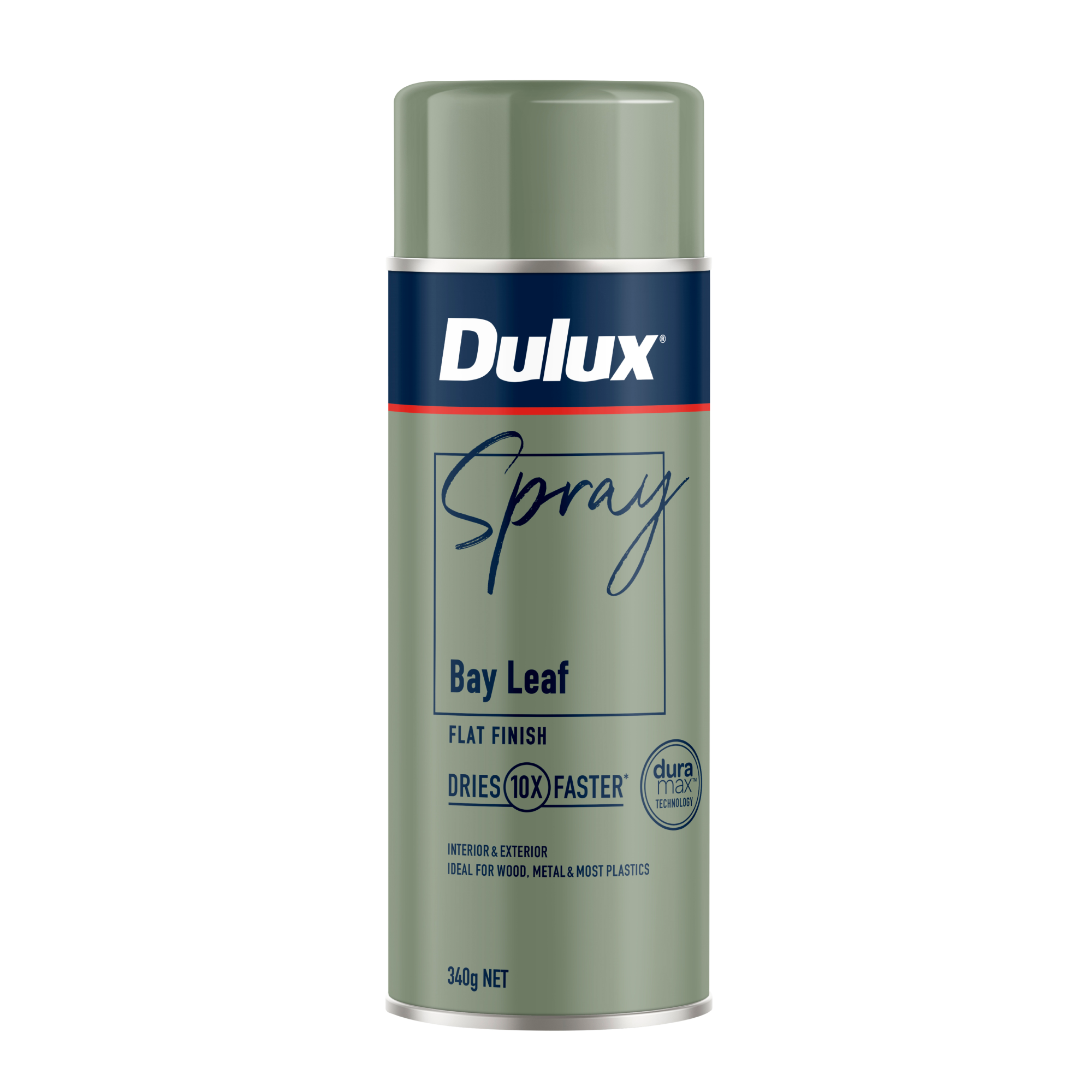 Dulux Spray Flat Bay Leaf 340g - Inspirations Paint