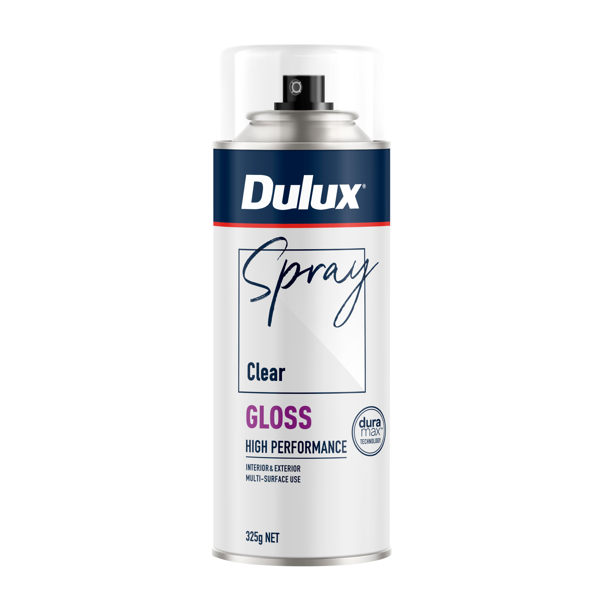 Dulux Spray Gloss Clear 325g - Inspirations Paint