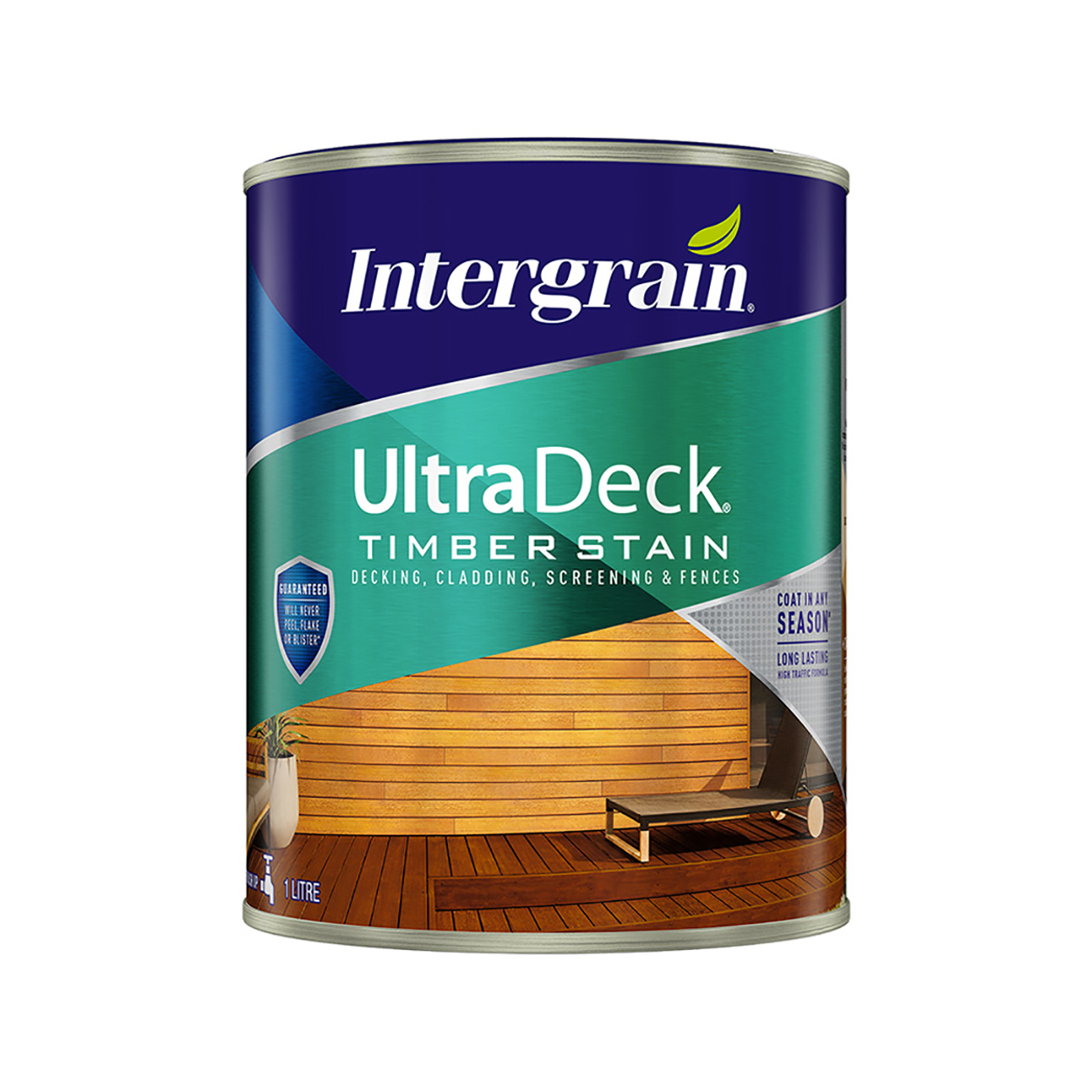 Intergrain Ultradeck Timber Stain Cedar Cypress 1L - Inspirations Paint