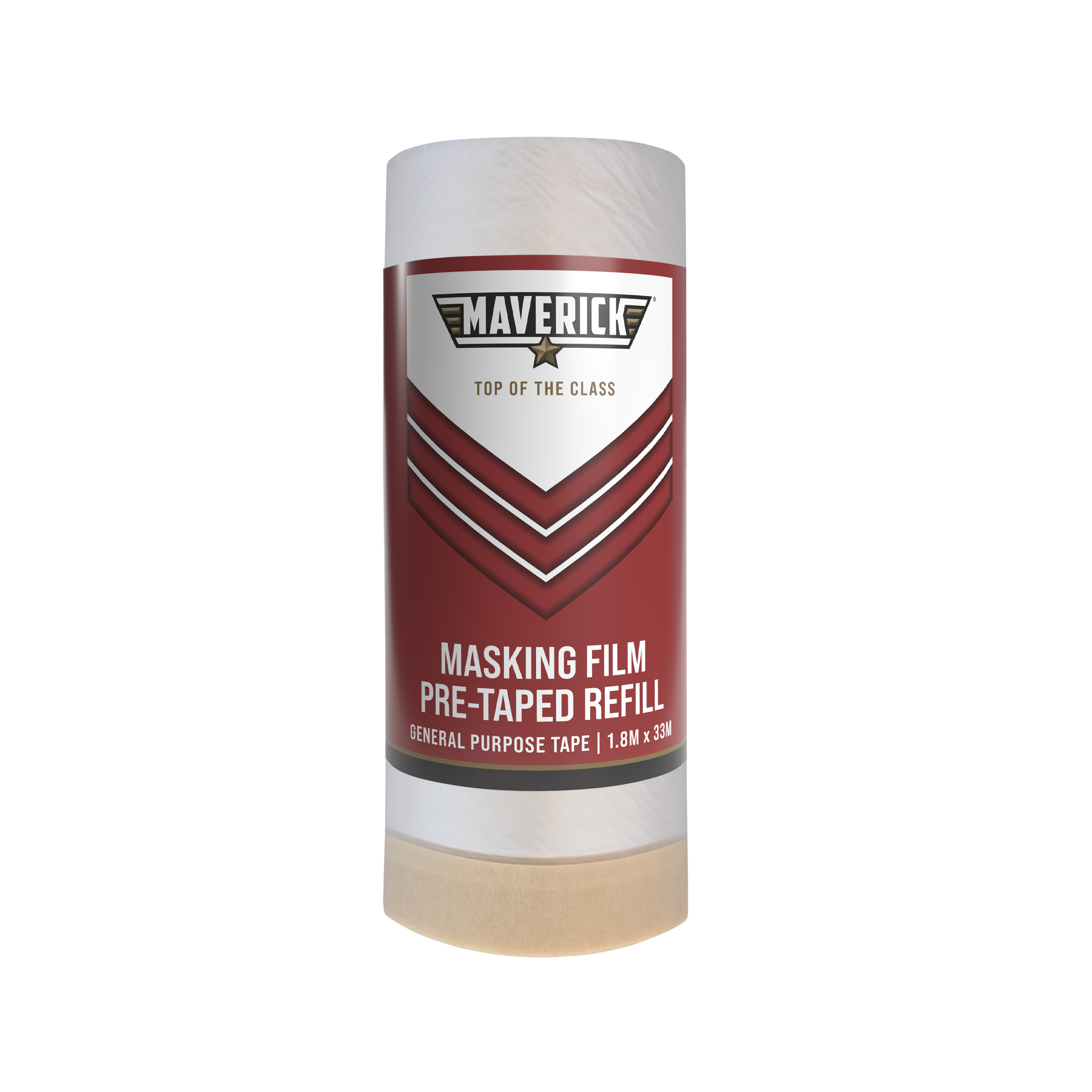 Maverick Masking Film General Purpose Tape Refill 1.8m x 33m ...