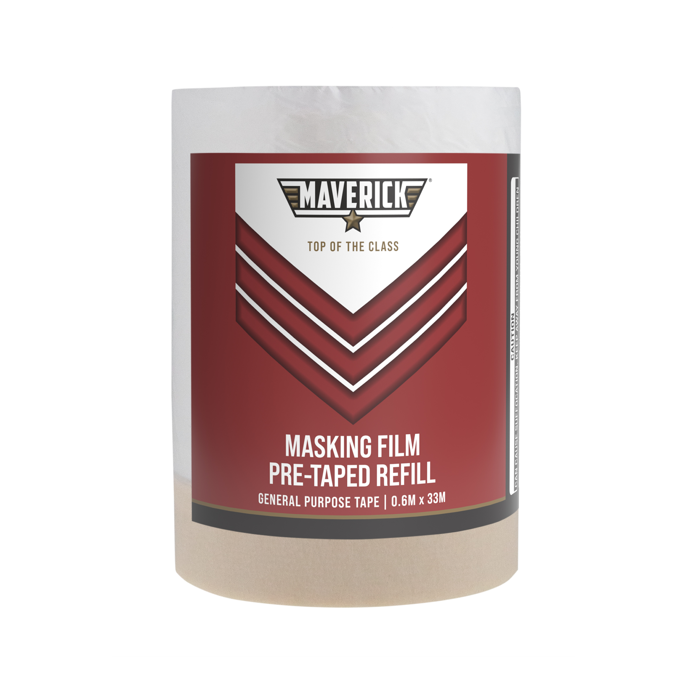 Maverick Masking Film General Purpose Tape Refill 0.6m x 33m ...