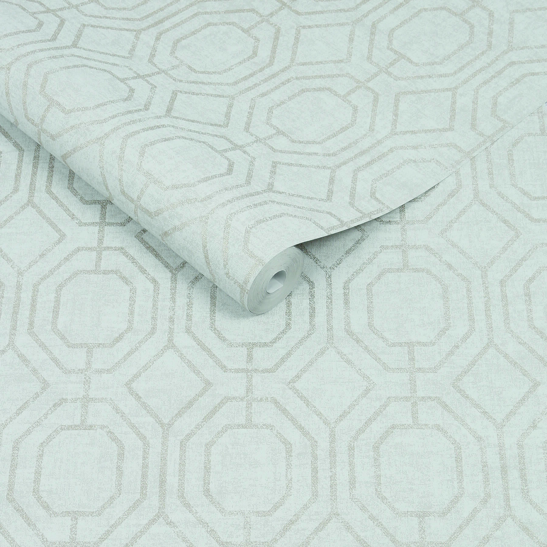 Secret Garden Lux Geo Champagne Wallpaper - Inspirations Paint