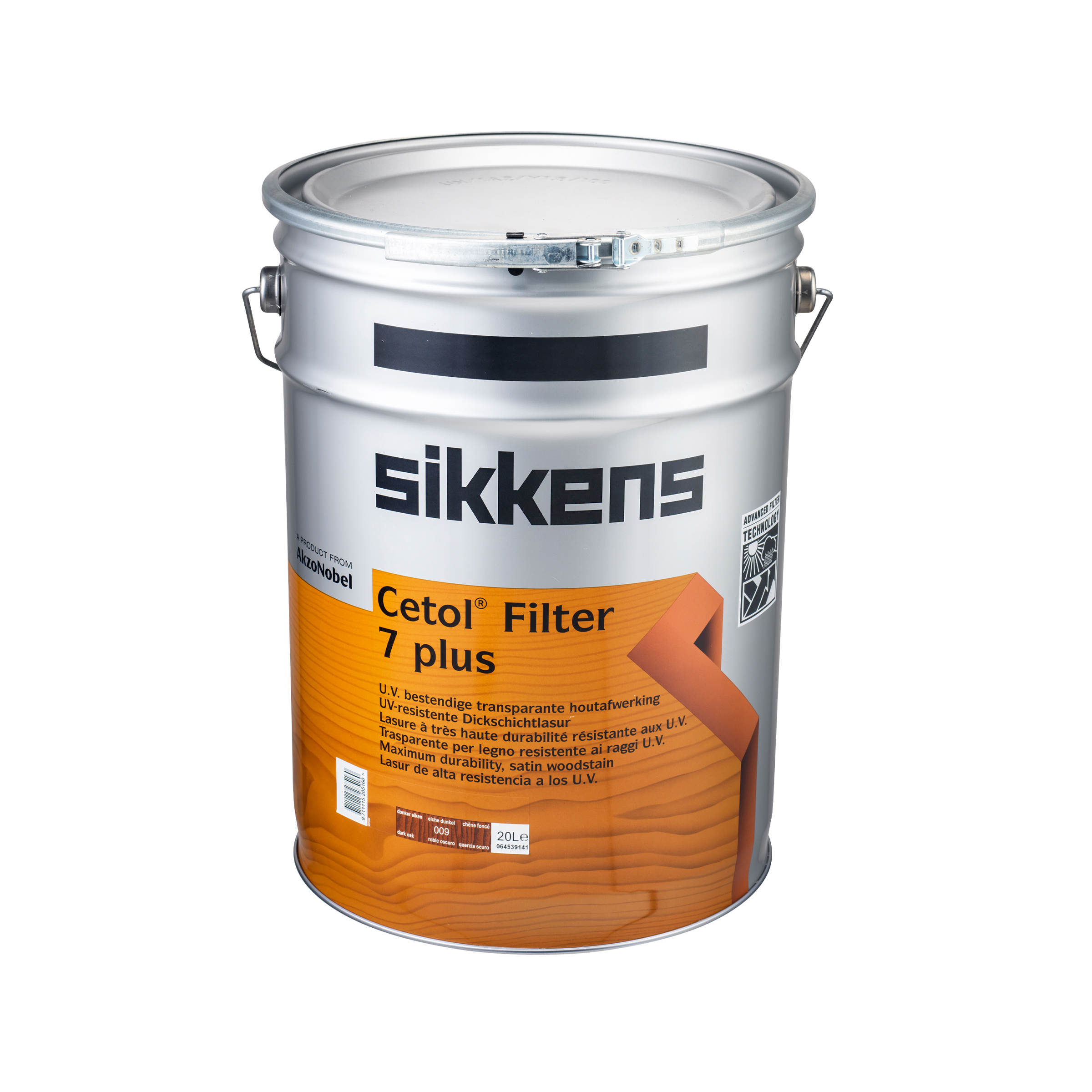 Sikkens Cetol Filter 7 plus 009 Dark Oak 20L - Inspirations Paint Sikkens Cetol Filter 7 plus 009 Dark Oak 20L - Inspirations Paint