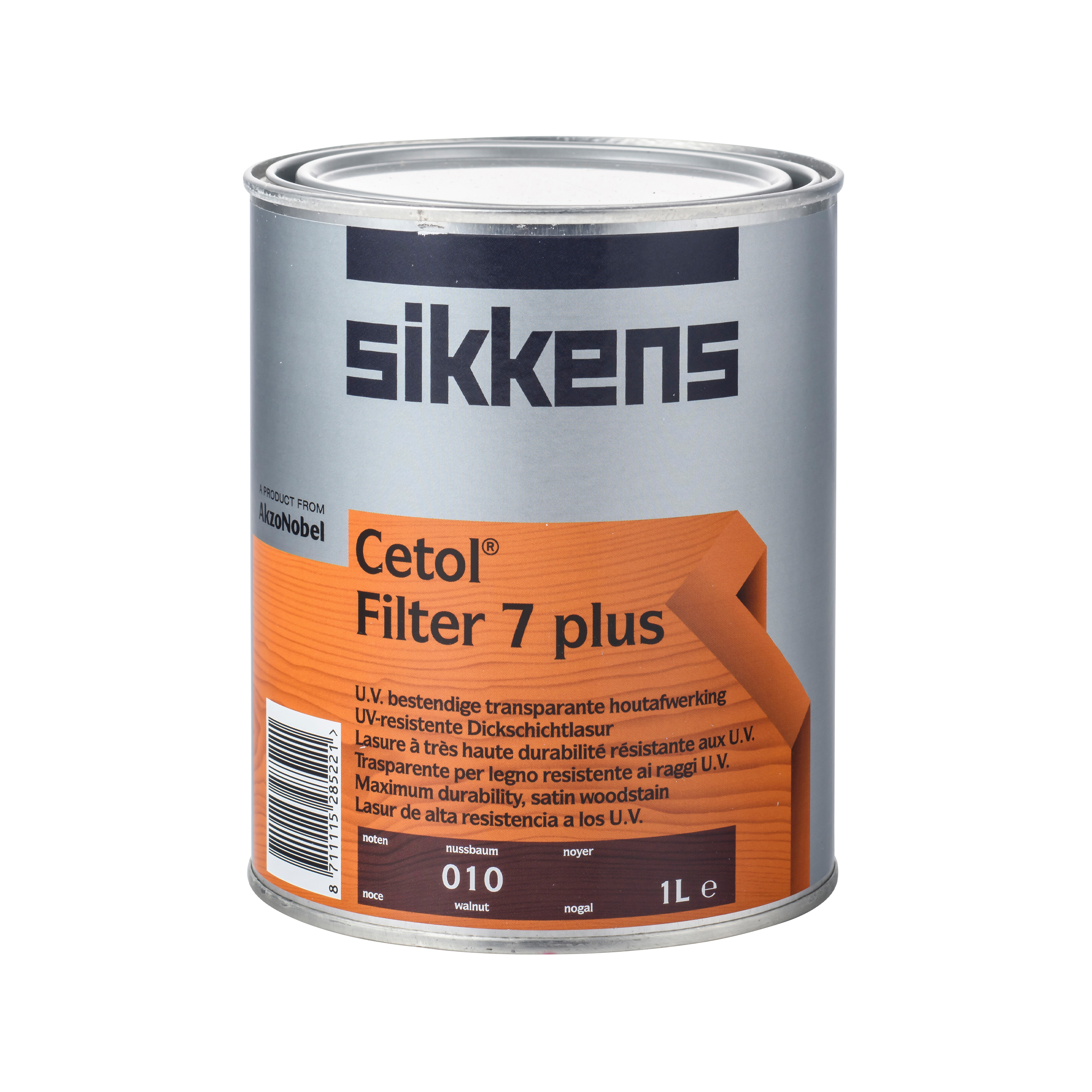 Sikkens Cetol Filter 7 plus 010 Walnut 1L - Inspirations Paint