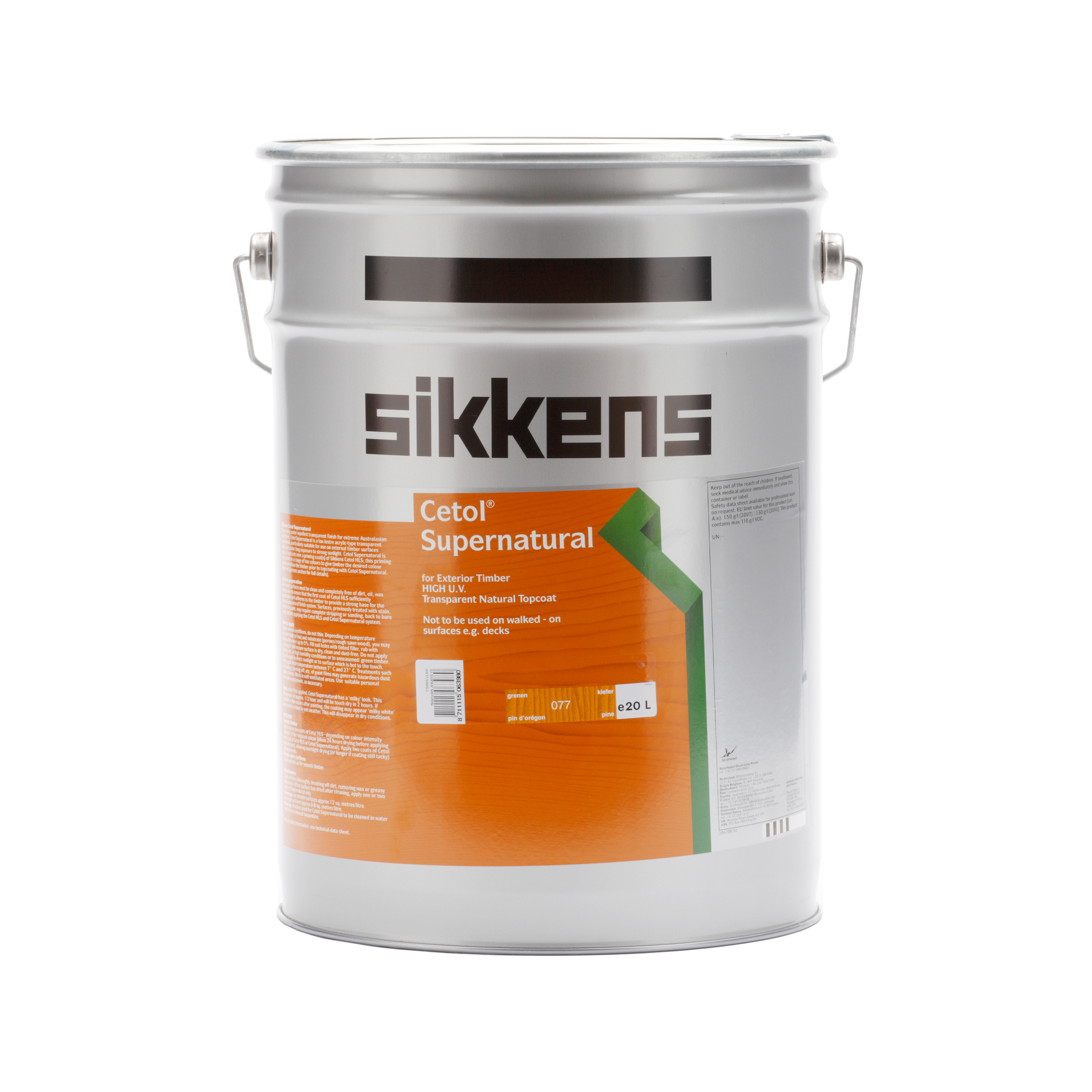 Sikkens Cetol Supernatural 077 Pine 20L - Inspirations Paint