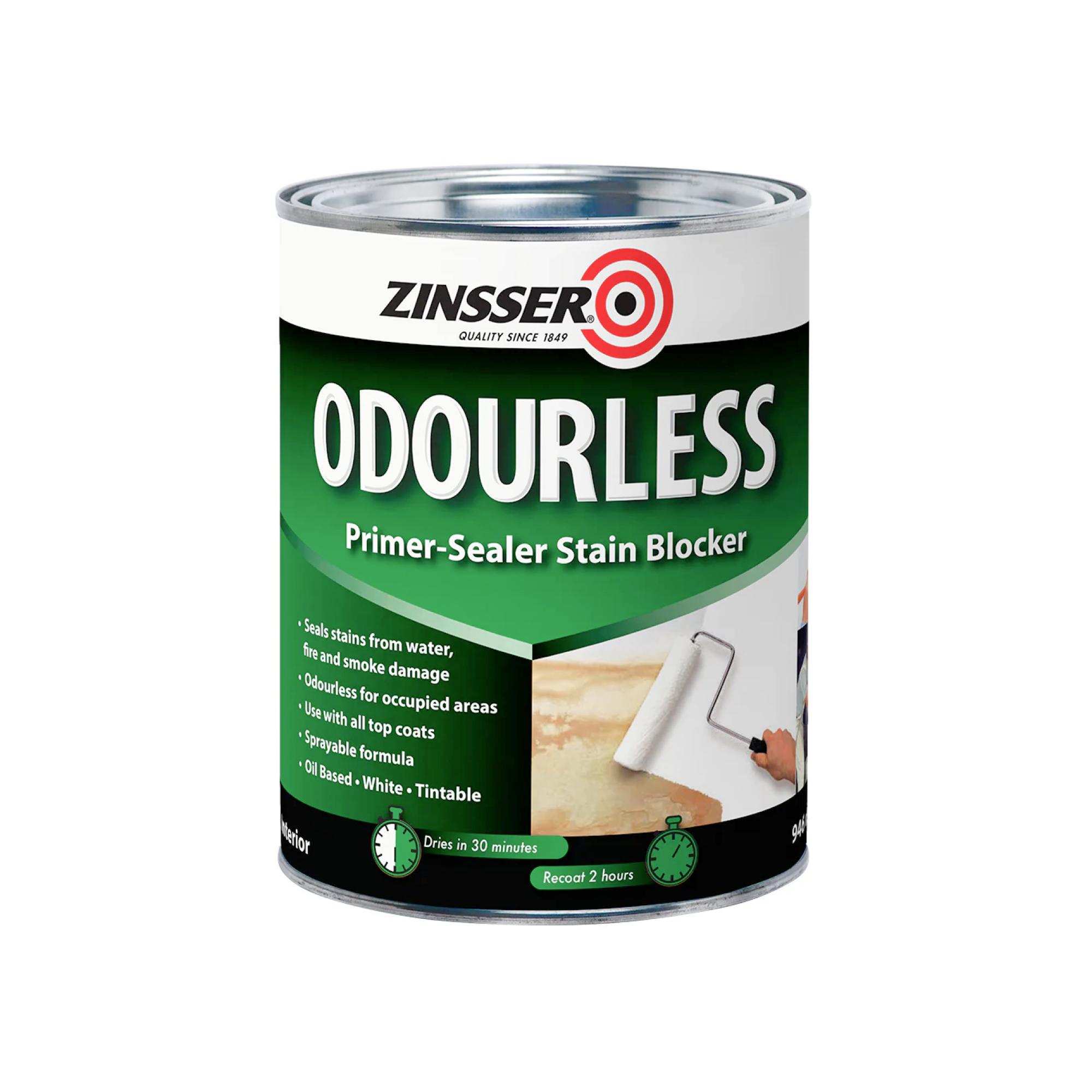 Zinsser Odorless Oil-Base Stain Blocker 1L - Inspirations Paint